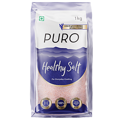 Buy Puro Salt Unrefined 100 Natural 1 Kg Online At Best Price of Rs 110 ...