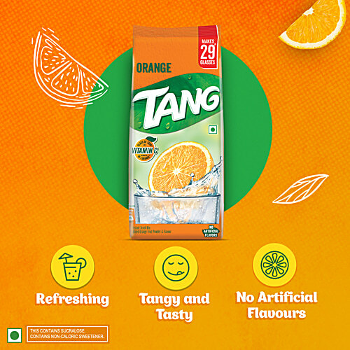 Buy Tang Instant Drink Mix - Orange Online at Best Price of Rs 5 ...