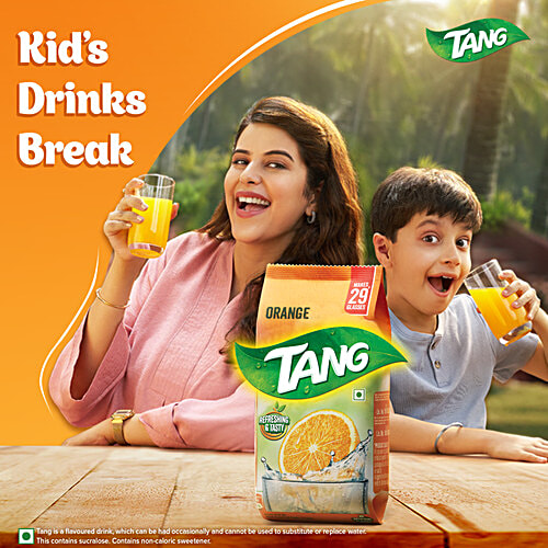 Buy Tang Instant Drink Mix Orange 100 Gm Online At Best Price of Rs 30 ...