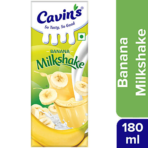 Buy Cavins Milkshake Banana 180 Ml Online At Best Price of Rs 30 ...