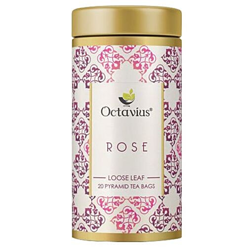 Buy Octavius Green Tea Rose Whole Leaf 20 Bags Online At Best Price of ...