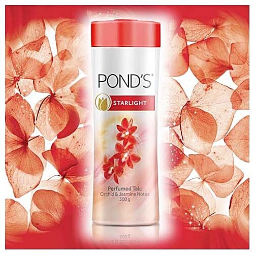 Buy Ponds Ponds Starlight Talc 300 G 300 G Online At Best Price of Rs ...