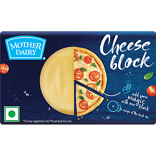 Buy Mother Dairy Processed Cheese Block Online at Best Price of Rs 140 ...