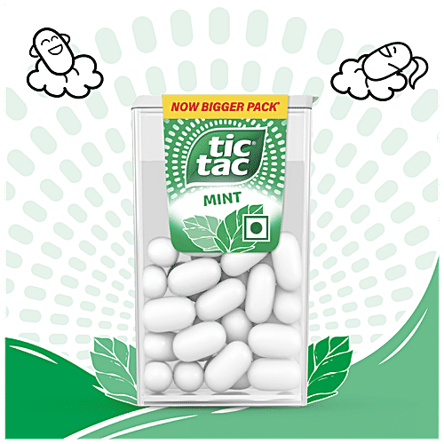 Buy Tic Tac Candy - Gentle Messages, Mint Online at Best Price of Rs 10 ...