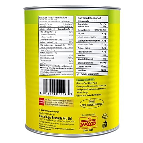 Buy Swad Alphonso Mango Pulp Online at Best Price of Rs 200 - bigbasket