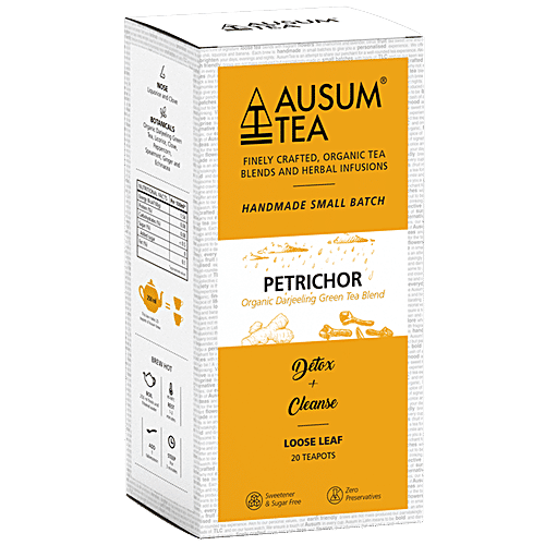 Buy Ausum Tea Tea - Loose Blend, Detox + Cleanse, Petrichor 85 gm ...