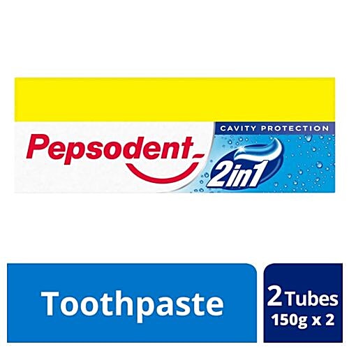 Buy Pepsodent Toothpaste - Cavity Protection, 2-In-1 Online at Best ...