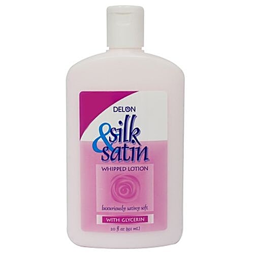 Buy Delon Whipped Lotion Silk Satin With Glycerin 591 Ml Online At Best ...
