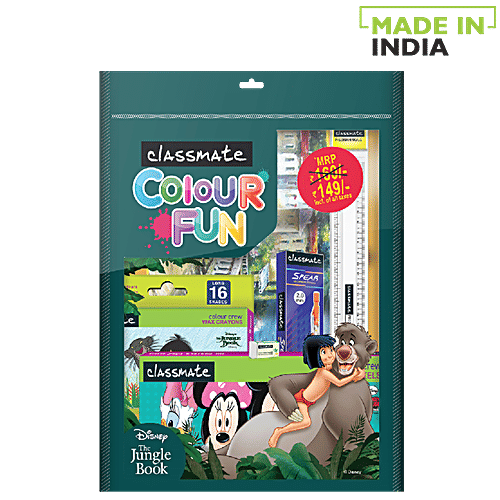 Buy Classmate Combo Kit - Stationery, Colour, Art, Fun Online at Best ...