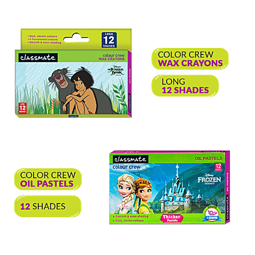 Buy Classmate Combo Kit Stationery Colour Art Fun 8 Pcs Online At Best ...