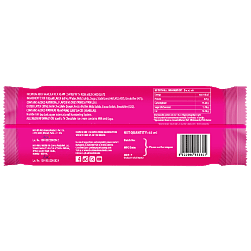 Buy Baskin Robbins Ice Cream Bar - Vanilla & Chocolate Online at Best ...