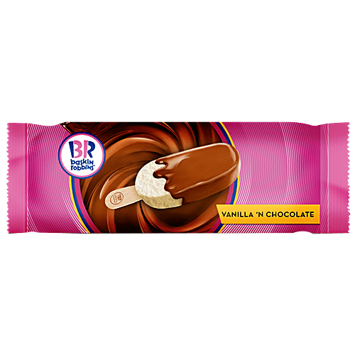 Buy Baskin Robbins Ice Cream Bar - Vanilla & Chocolate Online at Best ...