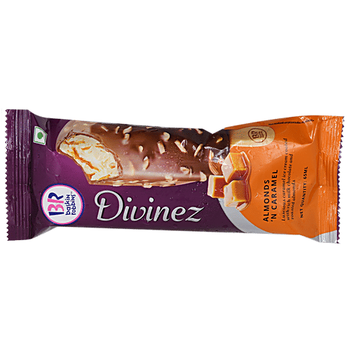 Buy Baskin Robbins Divinez Ice Cream Bar - Almonds n Caramel Online at ...