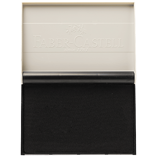 Buy Faber Castell Stamp Pad Black 110 X 69 Mm 1 Pc Online At Best Price ...