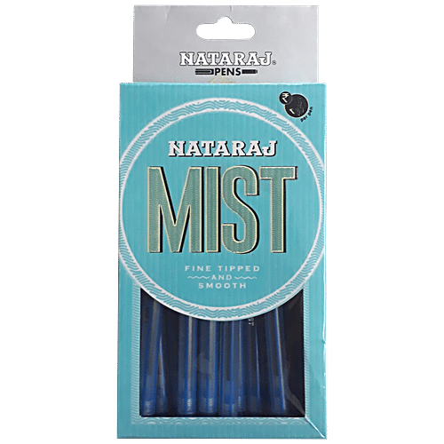 Buy Natraj Use Throw Ball Pen Blue Mist 20 Pcs Online At Best Price of ...