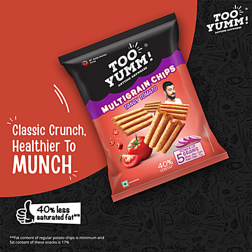 Buy Too Yumm Multigrain Chips Tangy Tomato 54 Gm Online At Best Price ...