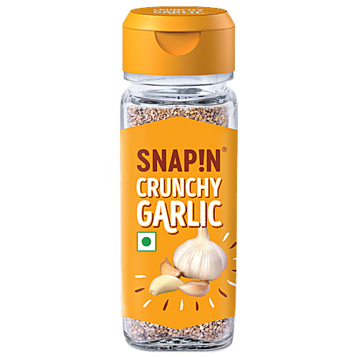Buy Snapin Garlic Crunchy 45 Gm Online At Best Price of Rs 99 - bigbasket
