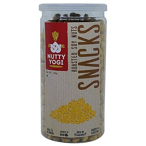 Buy Nutty Yogi Soy Nut Snacks - Roasted Online at Best Price of Rs 49 ...