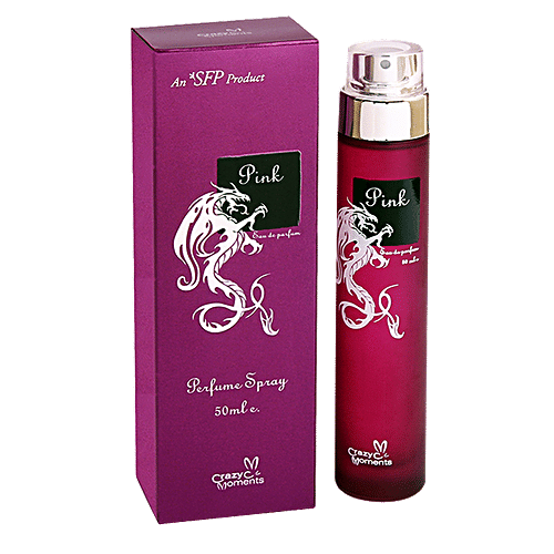 Buy Crazy Moments Pink Perfume Spray For Unisex Online at Best Price of ...