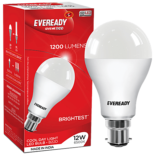 Buy Eveready Led Bulb 12W 1 Pc Online At Best Price of Rs 190 - bigbasket