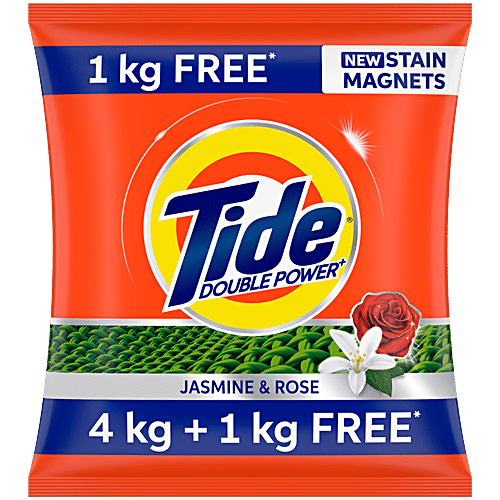 Buy Tide Detergent Washing Powder - Jasmine & Rose, Extra Power, Tide Online at Best Price of Rs ...