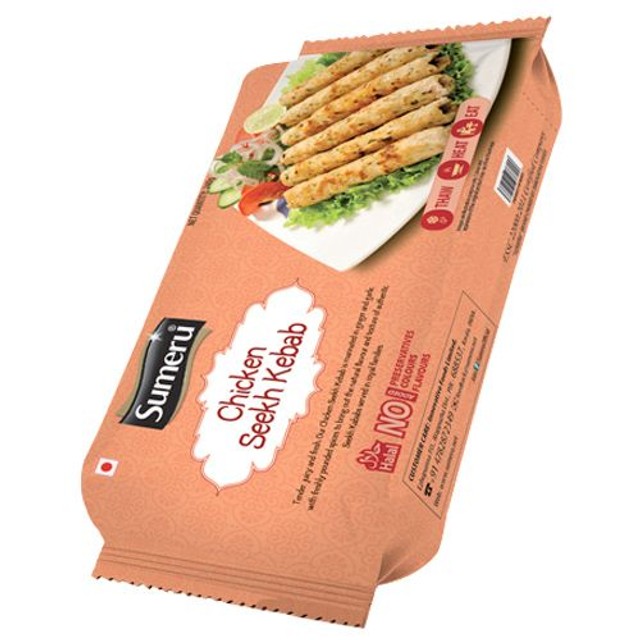 Buy sumeru Chicken Seekh Kebab Online at Best Price of Rs 150 - bigbasket