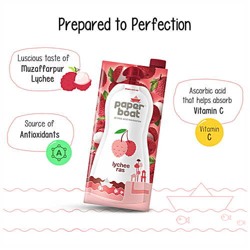 Buy Paper Boat Lychee Ras - Litchi Juice Online at Best Price of Rs 140 ...
