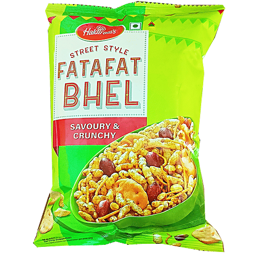 Buy Haldiram's Fatafat Bhel Namkeen Online at Best Price of Rs 10 ...