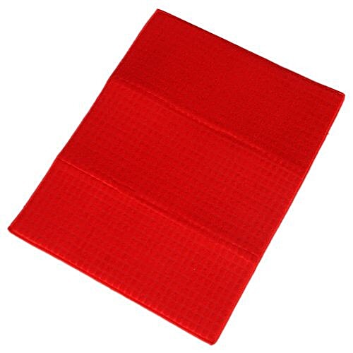Buy Adithya Dish Drying Mat Red 38 Cm X 51 Cm Online At Best Price of ...