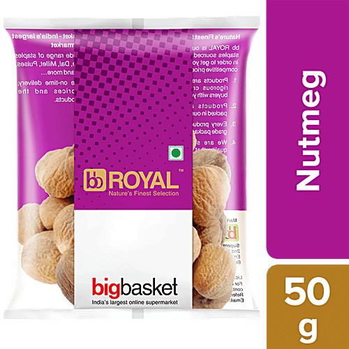 Buy Bb Royal Nutmegjayaphal 50 Gm Online At Best Price of Rs 91 - bigbasket