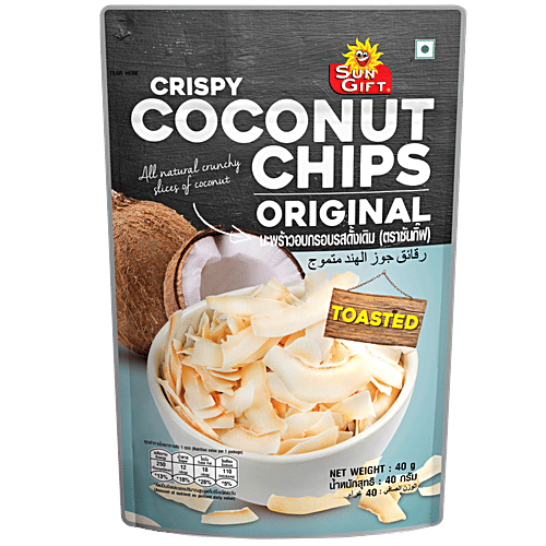 Buy Tong Garden Toasted Crispy Coconut Chips - Original Online at Best ...