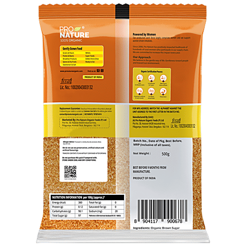 Buy Pro Nature Brown Sugar/Sakkar Online at Best Price of Rs 70.98 ...
