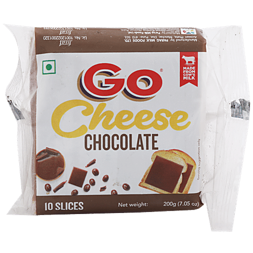 Buy Go Processed Cheese Slice - Chocolate, Made from Cow's Milk Online ...