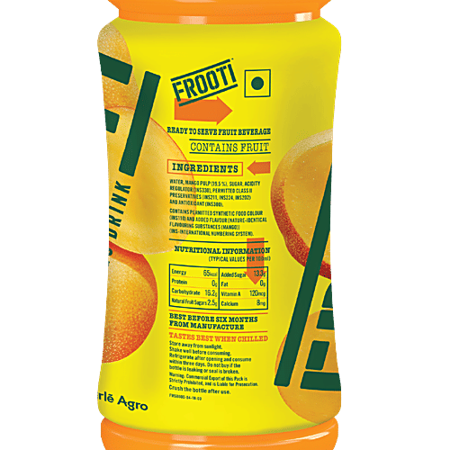 Buy Frooti Mango Drink - Fresh N Juicy Online at Best Price of Rs 40 ...