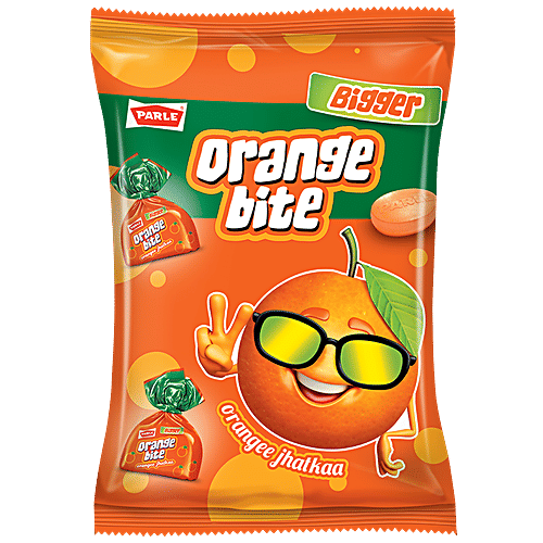 Buy Parle Orange Bite Candy - Bigger Online at Best Price of Rs 100 ...