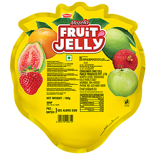 Buy Parle Mazelo Fruit Jelly Candy - Assorted Flavours Online at Best ...