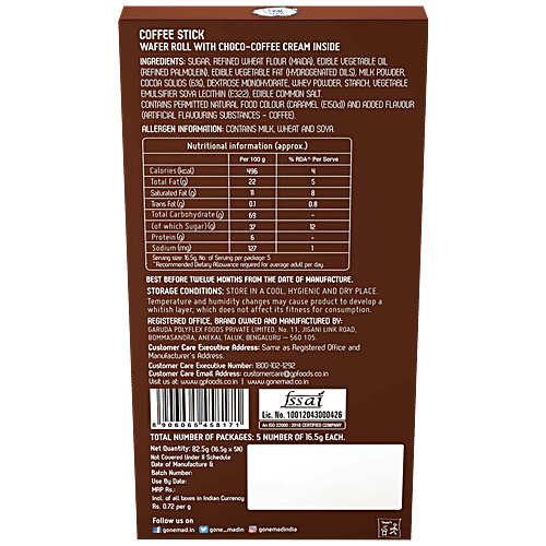 Buy Gone mad Gang of 5 Premium Coffee Sticks Online at Best Price of Rs ...