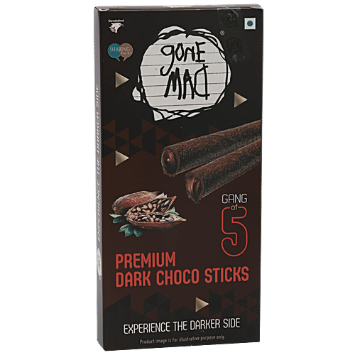 Buy Gone mad Gang of 5 Premium Dark Choco Sticks Online at Best Price ...