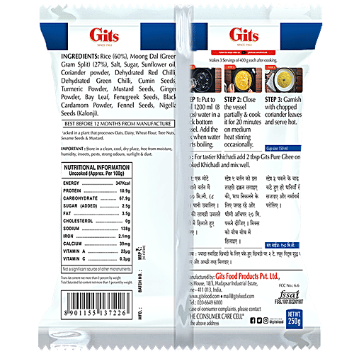 Buy Gits Mix - Instant Khichdi Online at Best Price of Rs 40 - bigbasket