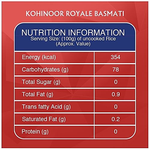 Buy Kohinoor Royale Authentic Basmati Rice Online at Best Price of Rs ...