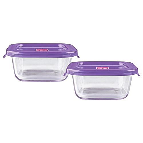 Buy Cello Container - Square Glass, Artista, Purple Online at Best ...