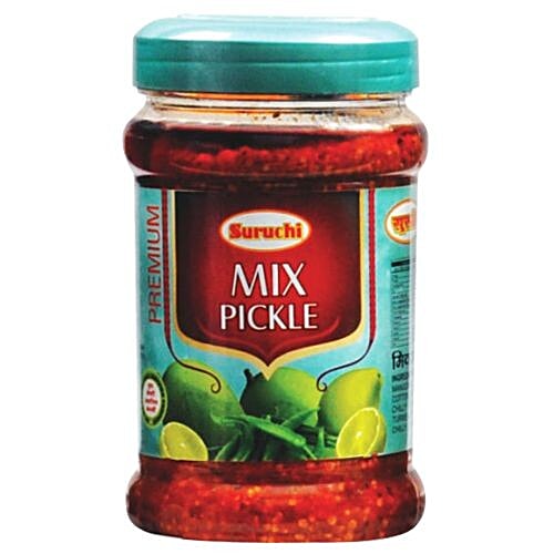 Buy Suruchi Pickle - Mix, Premium Online at Best Price of Rs 93 - bigbasket