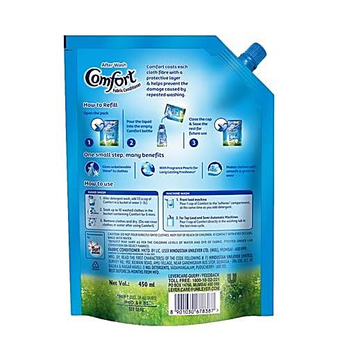 Buy Comfort After Wash Fabric Conditioner - With Fragrance Pearls ...