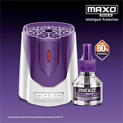 Buy Maxo Genius Mosquito Repellent Machine - Automatic, Powered by ...
