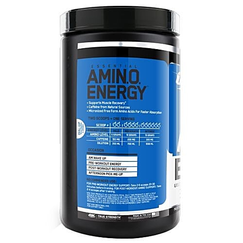 Optimum Nutrition On Amino Energy 30 Servings Blue Raspberry | Besto Blog