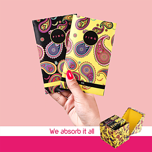 Buy PINQ Sanitary Pads - Those Days, Box, Cotton Feel Online at Best ...