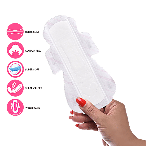 Buy PINQ Sanitary Pads - Those Days, Box, Cotton Feel Online at Best ...