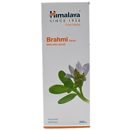 Buy Himalaya Wellness Syrup - Brahmi, Mind Wellness, Improves Alertness ...