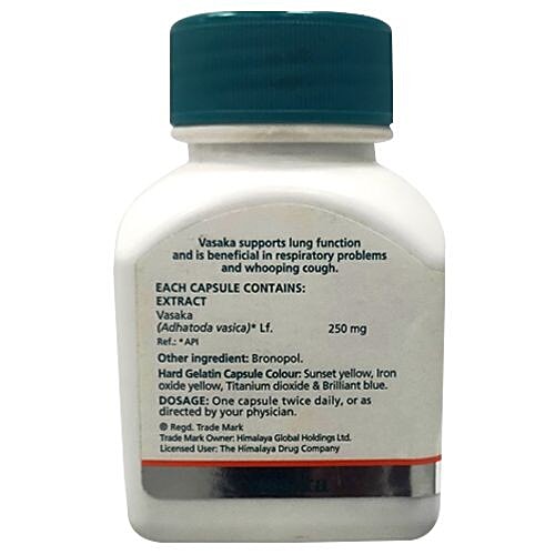 Buy Himalaya Wellness Tablets - Vasaka, Respiratory Wellness Online at ...