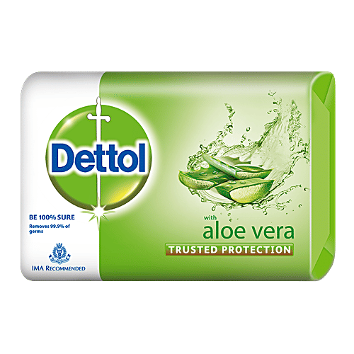 Buy Dettol Aloe Vera Bathing Bar Soap Online at Best Price of Rs 39 ...